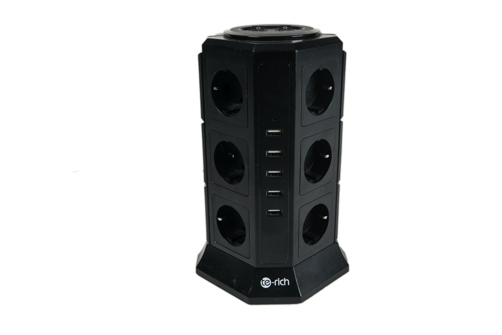 Rent Multi Socket Tower 230V EU and 5V USB now | DRYHYR
