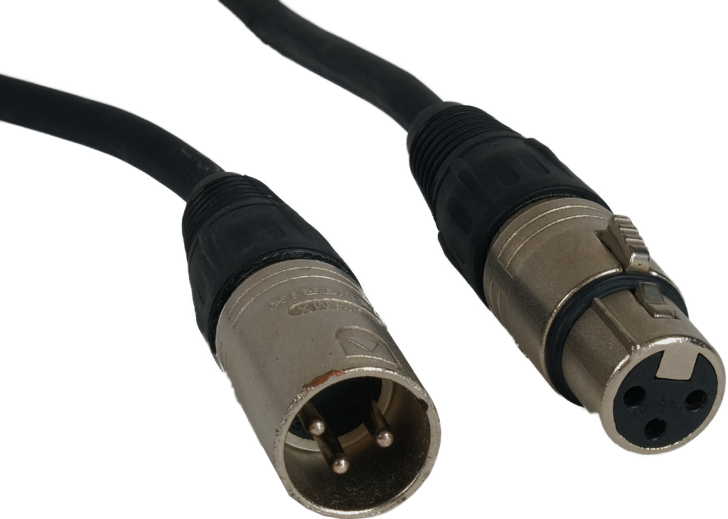 Rent XLR-3-Pin Male/Female Cable (2m) now | DRYHYR